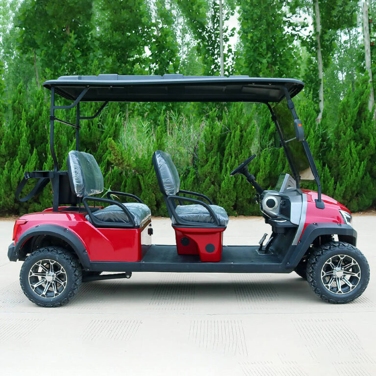 4 Seat Lithium Battery Golf Cart 48V Forward Facing Electric Golf Cart