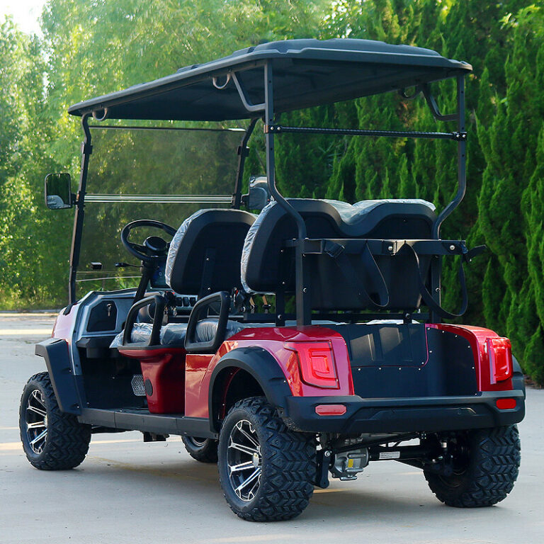 4 Seat Lithium Battery Golf Cart 48V Forward Facing Electric Golf Cart