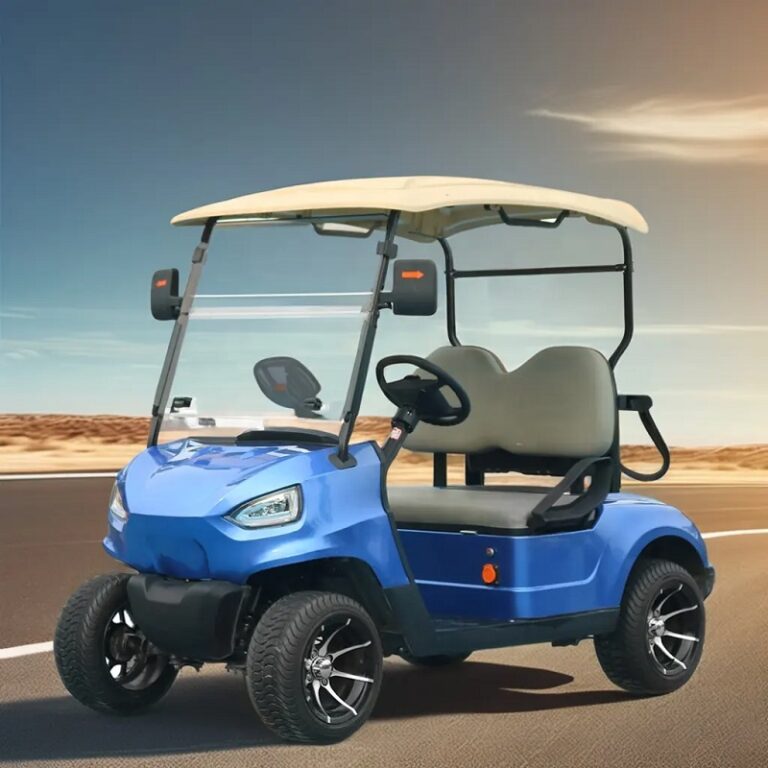 Electric 2-Seater Motorised Golf Buggy for Sightseeing Vacations 5KW ...
