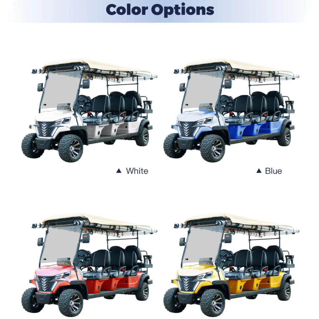 Large Electric 8 Seat Golf Carts for Sale Golf Club Cart.
